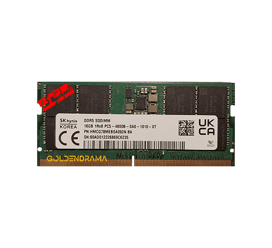 SK hynix DDR5 16 GIG 4800 – GoldenDrama.com – گلدن درام – نمایش طلایی